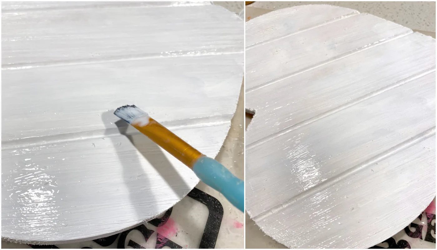 Wood Pallet Heart Decor for Valentine's Day - Mod Podge Rocks