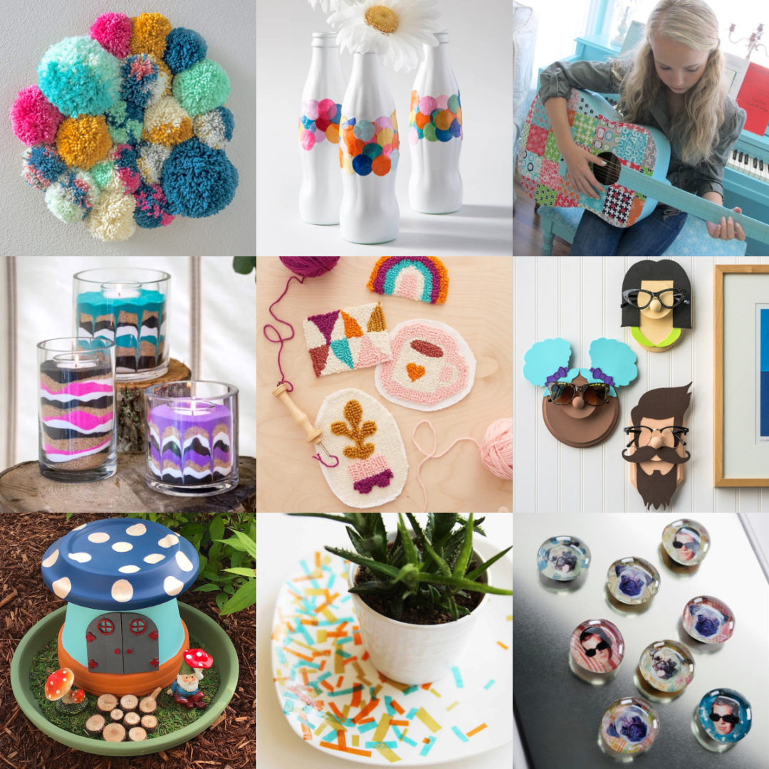 Crafts Projects for Adults - Mod Podge Rocks