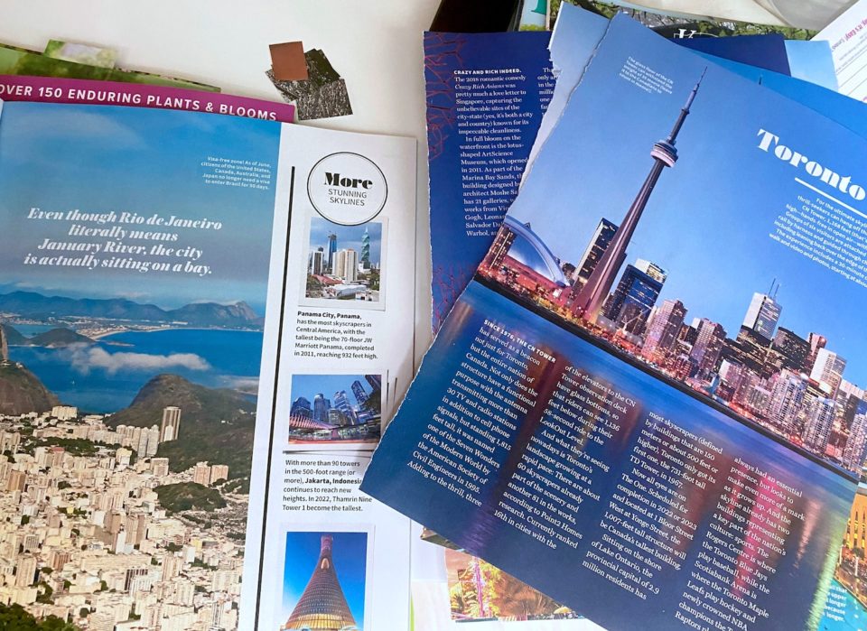 Magazine Collage (Make with Any Design!) - Mod Podge Rocks