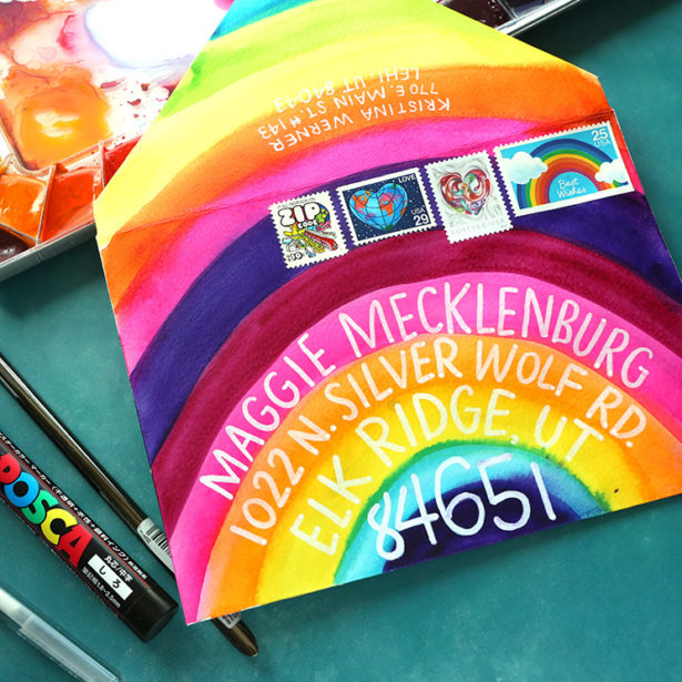 Decorate Envelopes with These Cool Ideas - Mod Podge Rocks