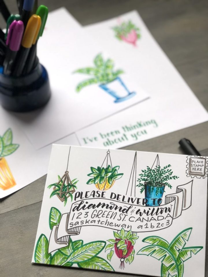 Decorate Envelopes with These Cool Ideas - Mod Podge Rocks