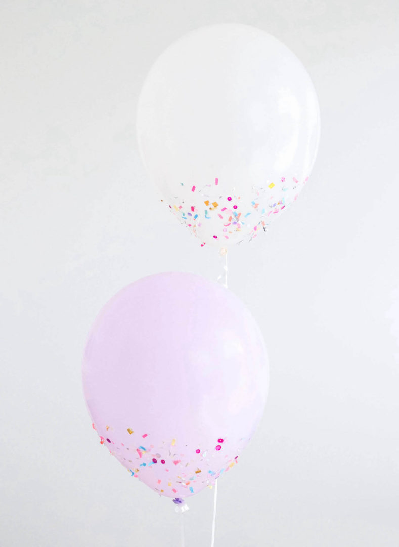 DIY Confetti Balloons for a Colorful Celebration - Mod Podge Rocks