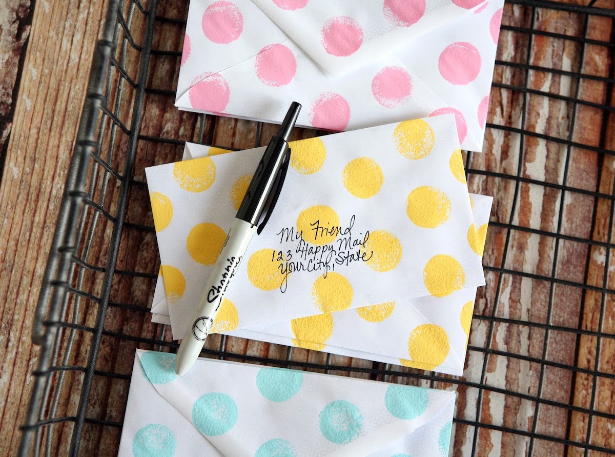 Decorate Envelopes with These Cool Ideas - Mod Podge Rocks