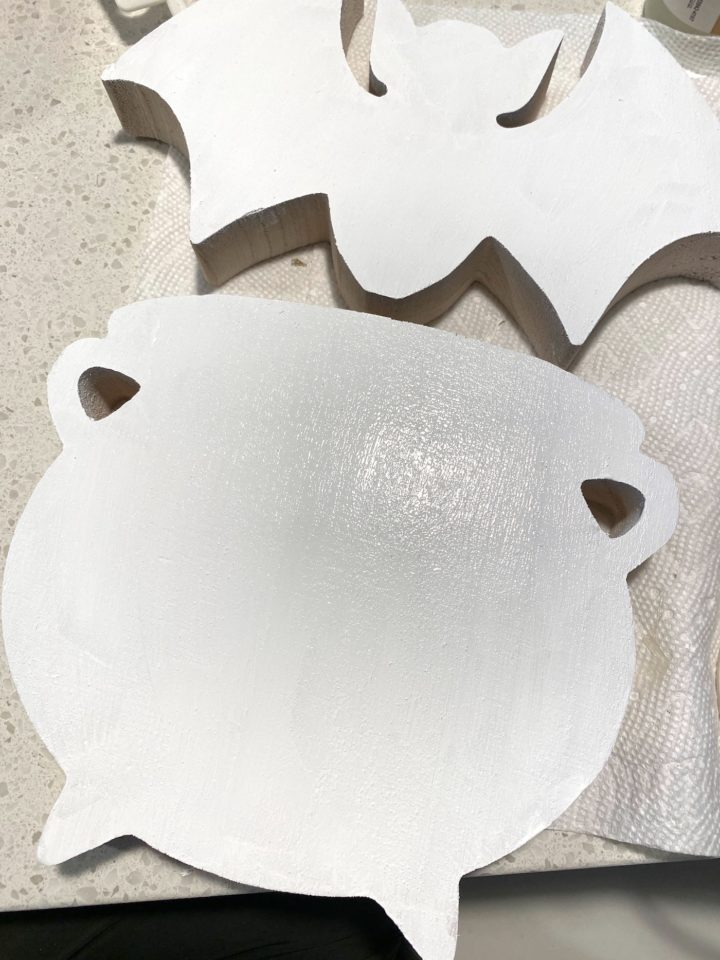 Halloween Wood Cutouts for Holiday Decor - Mod Podge Rocks