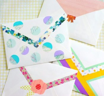 Decorate Envelopes with These Cool Ideas - Mod Podge Rocks