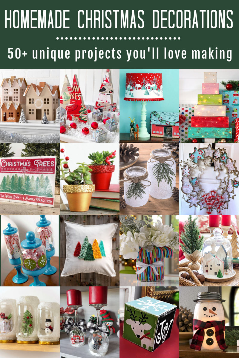 Homemade Christmas Decorations You'll Love - Mod Podge Rocks