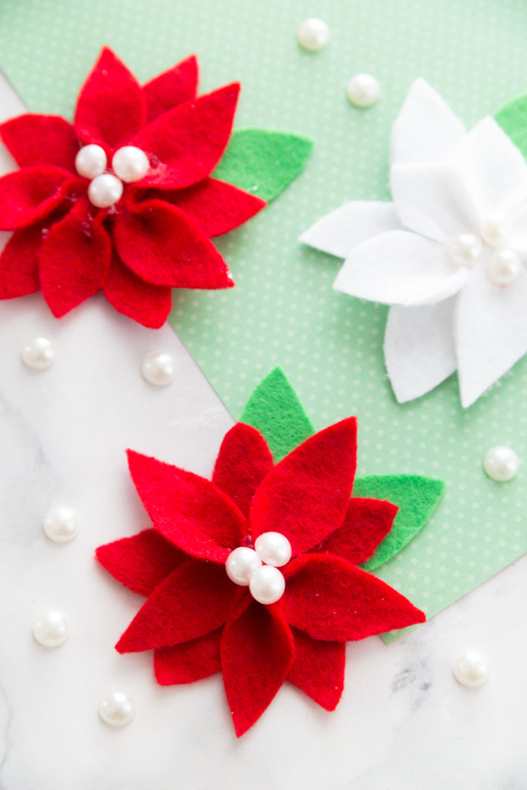 Poinsettia Crafts to Make for the Holiday - Mod Podge Rocks