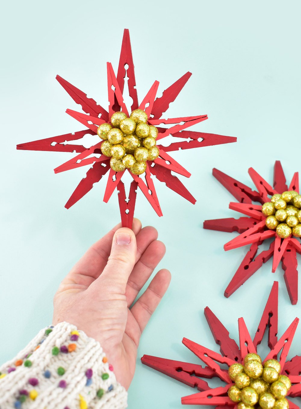 Poinsettia Crafts to Make for the Holiday - Mod Podge Rocks
