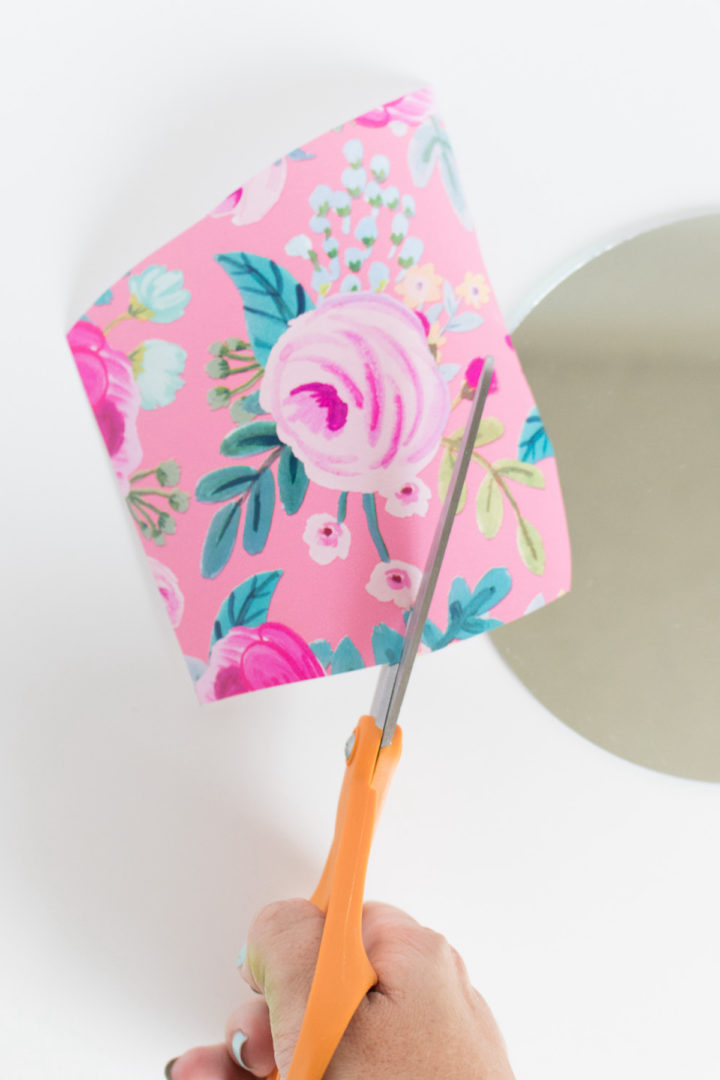 Decorate a Mirror the Easiest Way Possible - Mod Podge Rocks